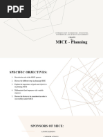 Chapter 4 MICE Planning | PDF | Classroom