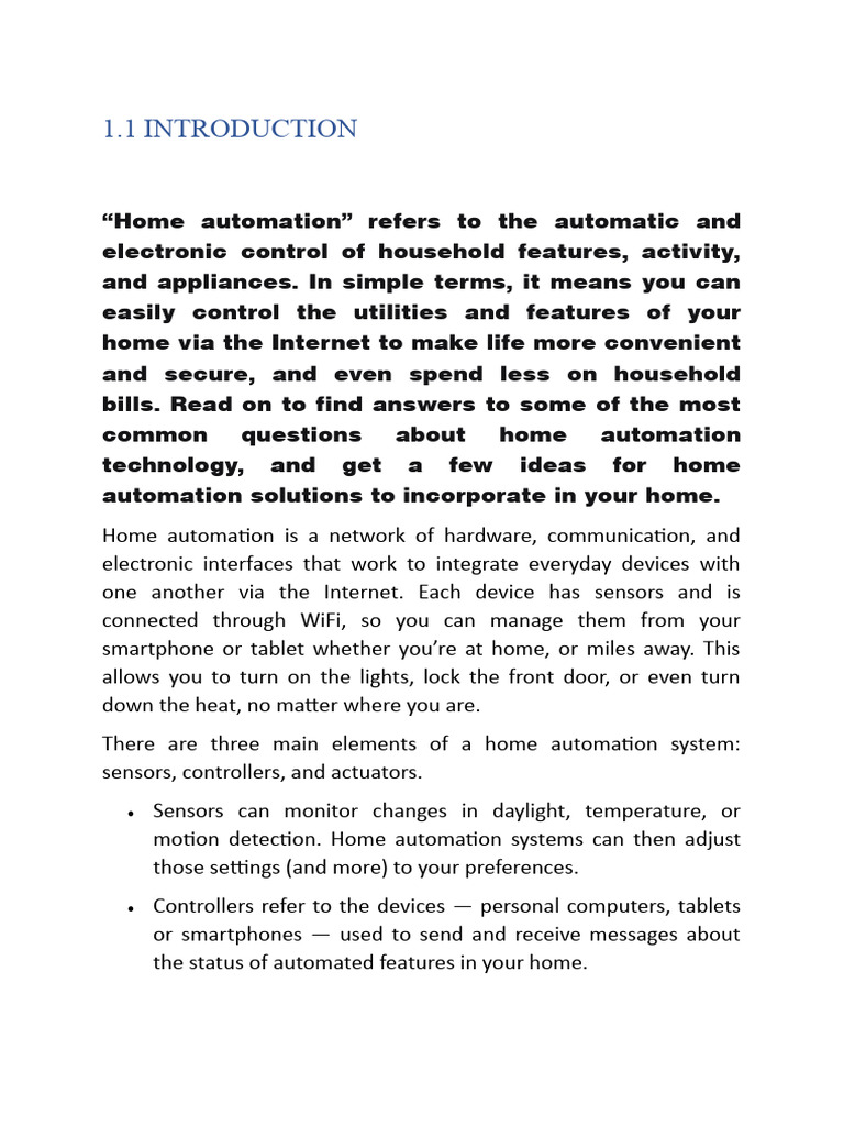 Cpp Report Pdf Home Automation Automation 