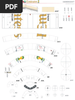 A380 Emirates Paper Model | PDF | Aviation | Transport