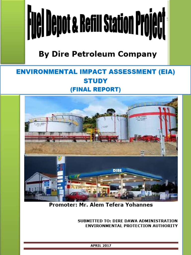 Petroleum Deport EIA - Final | PDF | Environmental Impact Assessment | Waste
