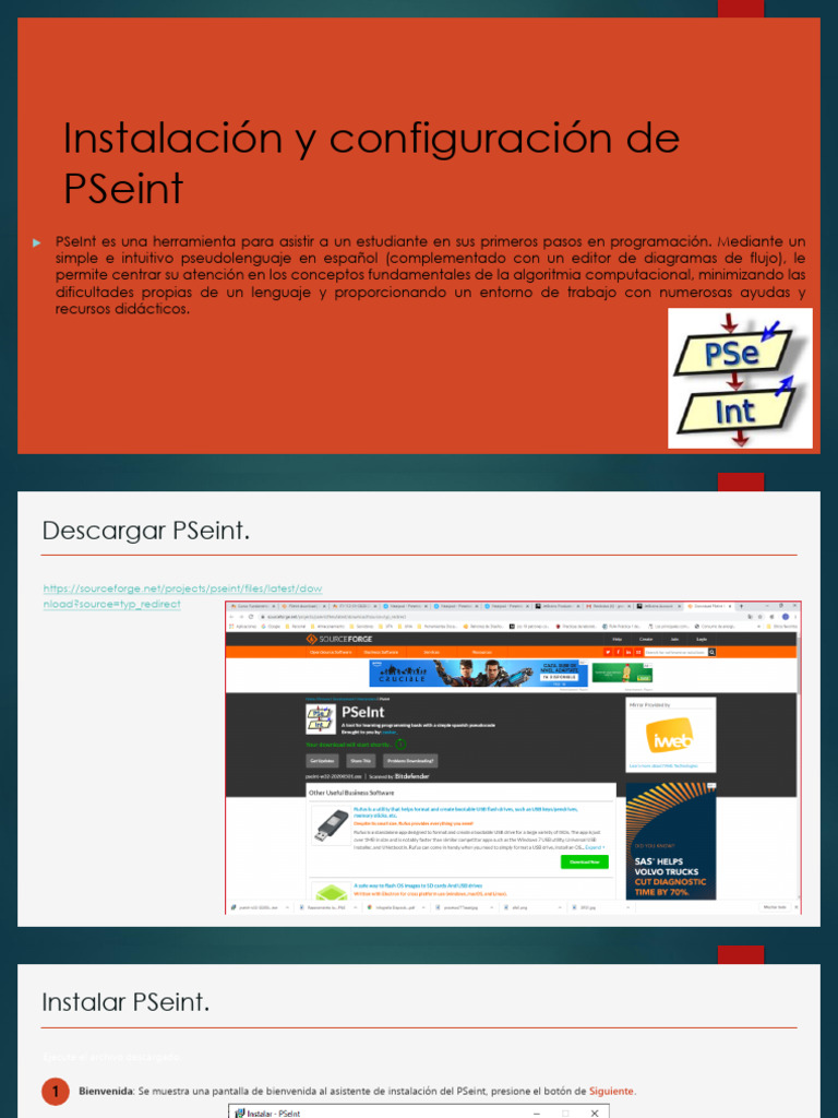 Guía de Instalación y Configuración de PSeint | PDF