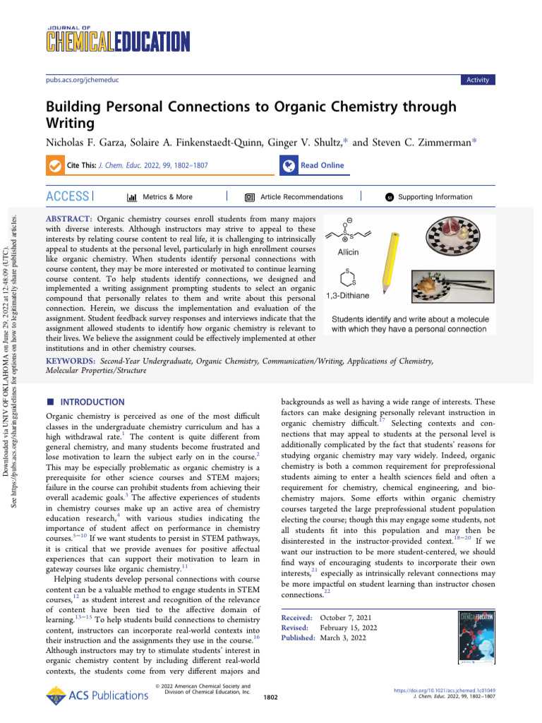 Building Personal Connections through Writing | PDF | Motivation ...