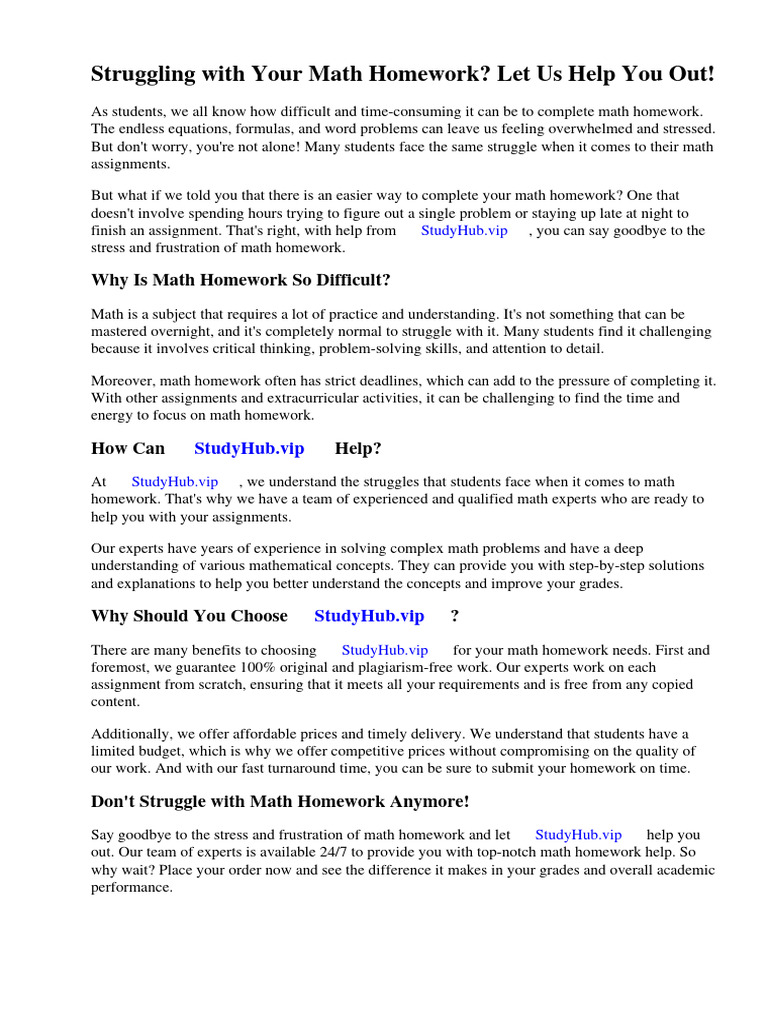 Maths Homework Completer | PDF | Homework | Mathematics