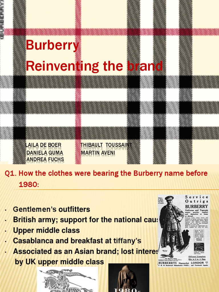 Burberry Brand Reinvention Strategies | PDF | Business
