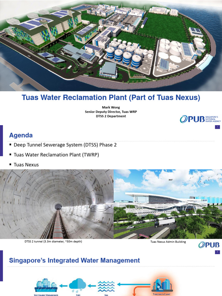 2 - (Day 3) PUB Tuas Nexus | PDF | Environmental Technology ...
