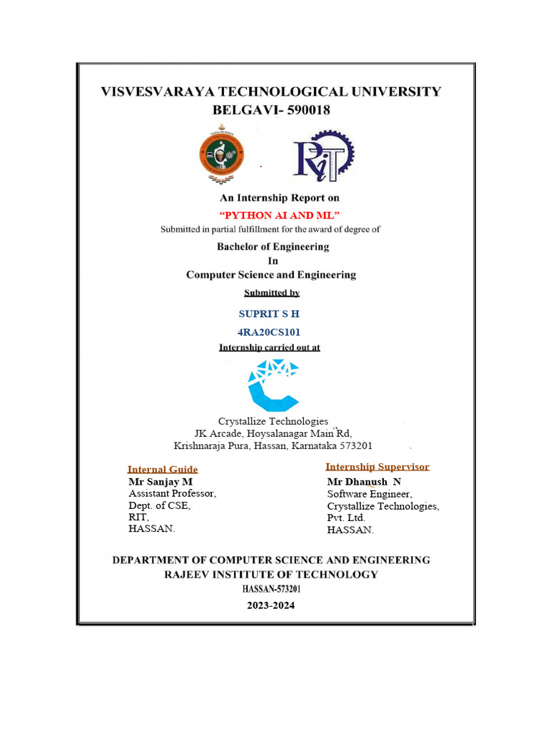 Report (Jeevan) | PDF | Business Analysis | Python (Programming Language) Report (Jeevan) | PDF | Business Analysis | Python (Programming Language)