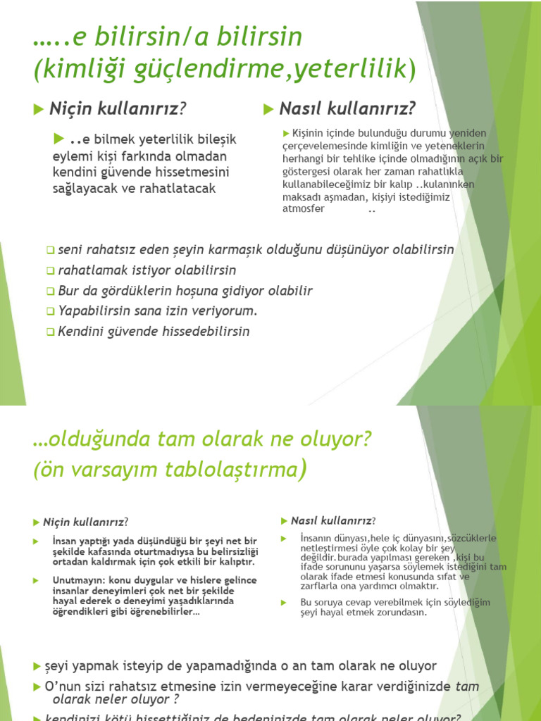 HDK Bazi Di̇l Kaliplari PP | PDF