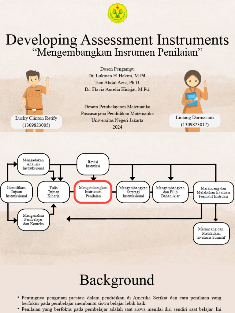 Developing Assessment Instruments | PDF