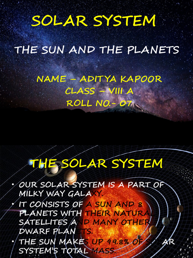 Solar System | PDF