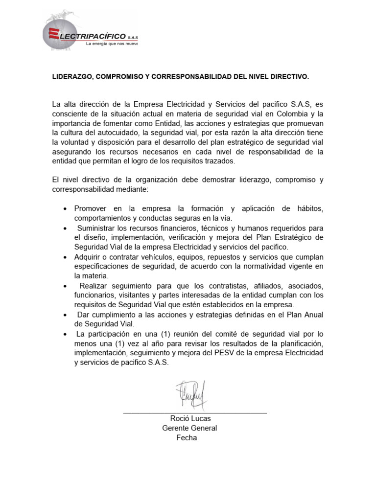Liderazgo, Compromiso y Corresponsabilidad Del Nivel Directivo | PDF | Finanzas y dinero ...