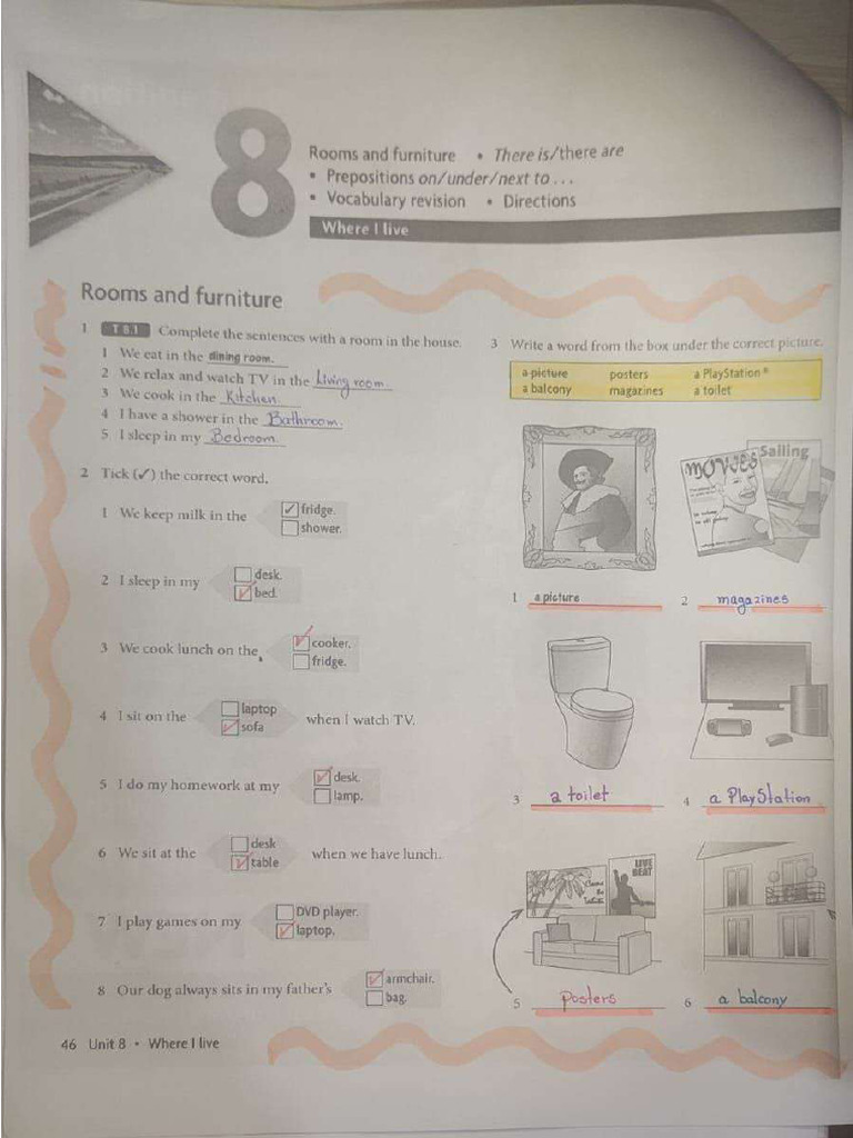 Homework Pages 46 and 47 | PDF