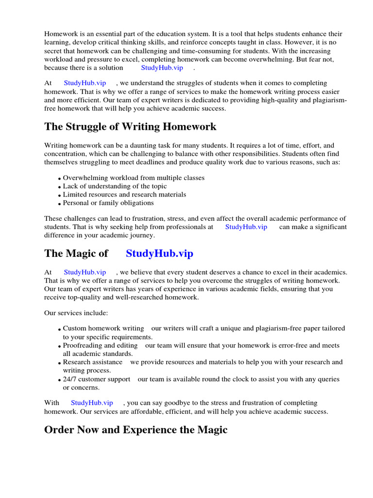 Homework Magic | PDF | Homework | Microsoft Power Point
