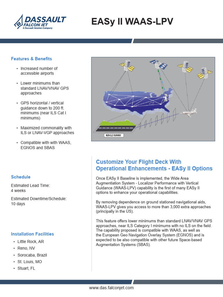 WAAS-LPV | PDF | Navigation | Aviation