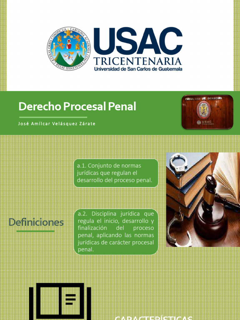 Derecho Procesal Penal Primer Parcial | PDF | Ley procesal | Derecho penal