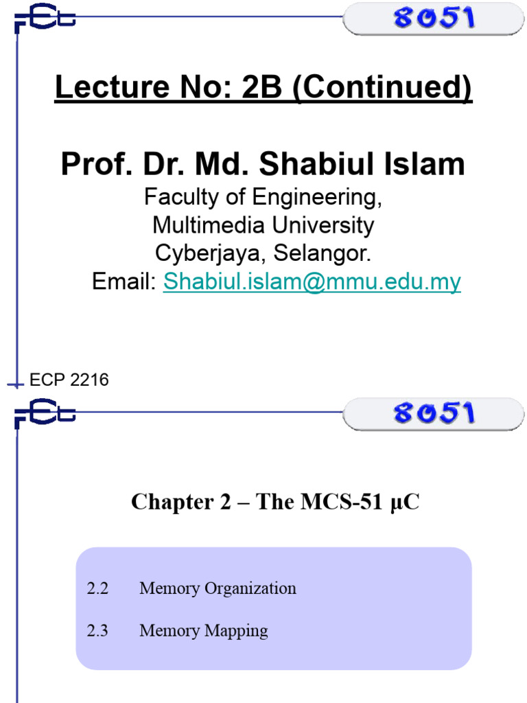 2b Prof. Shabiul Lecture Ch-2 2 Octo 2023 | PDF | Digital Electronics | Central Processing Unit