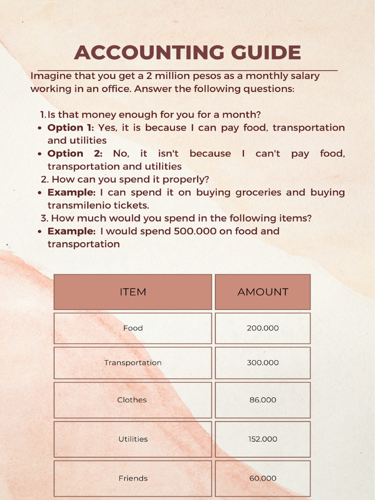 Accounting Guide | PDF