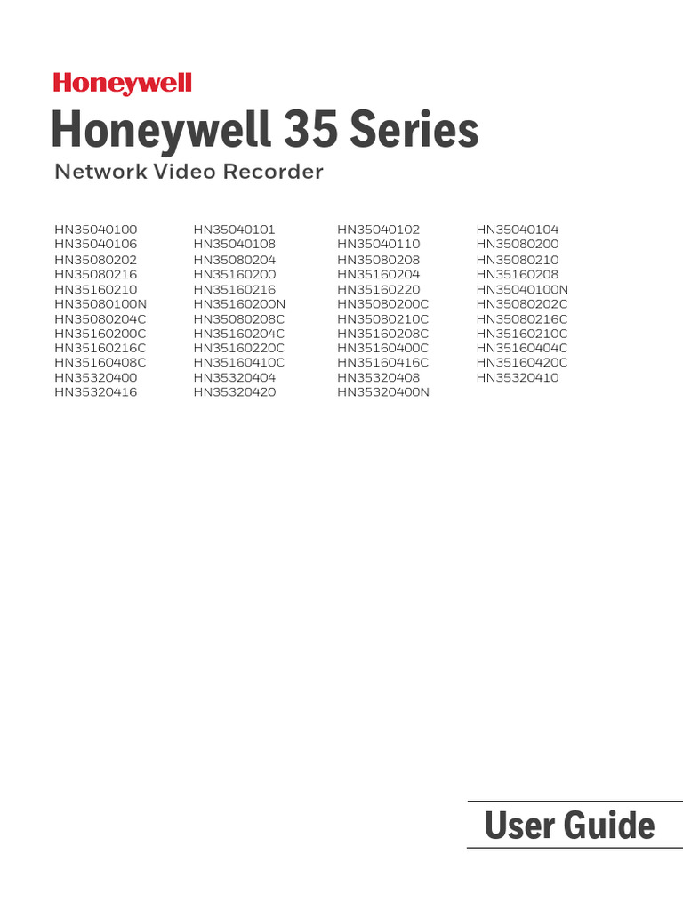 800-27009-f 35 Series NVR User Guide-0719 | Download Free PDF | Electromagnetic Interference ...