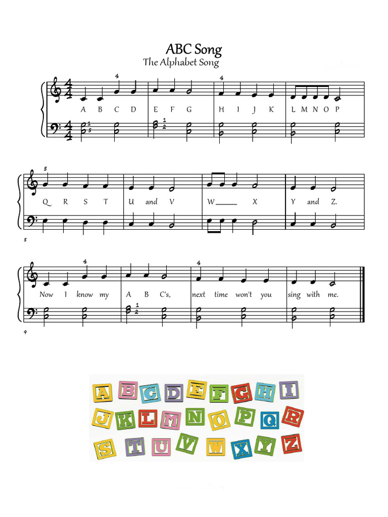 Alphabet-Song | PDF