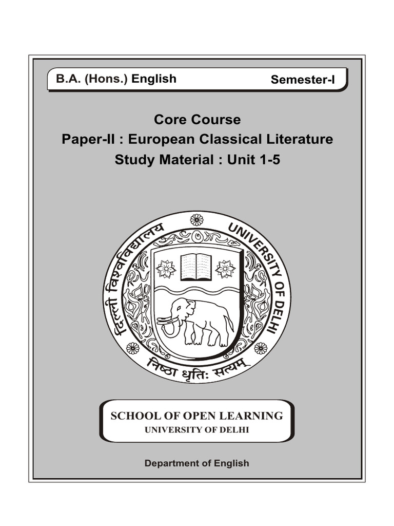 European 1 Plato Aristotle | PDF | Hector | Trojan War