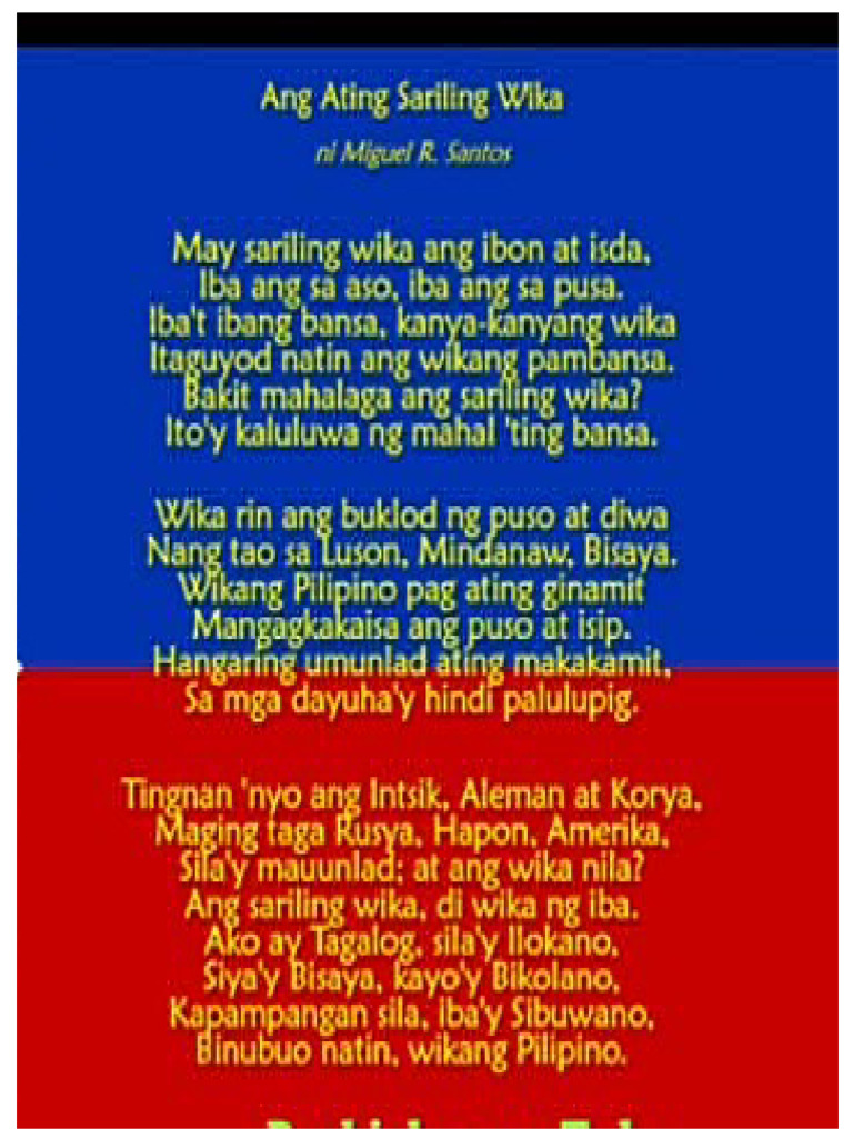 ang ating wika | PDF