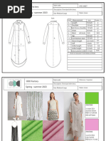 Tech Pack Sample | PDF | Clothing