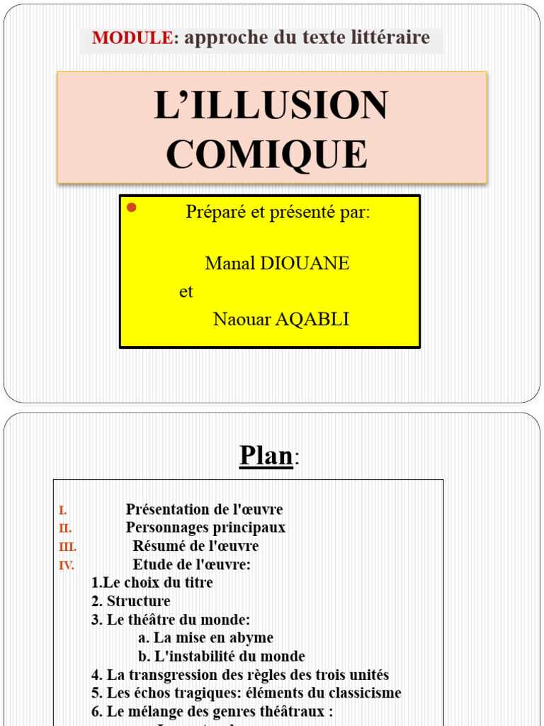 L Illusion Comique | PDF