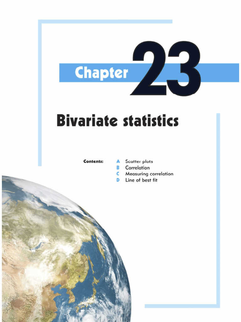 Bivariate Statistics | PDF