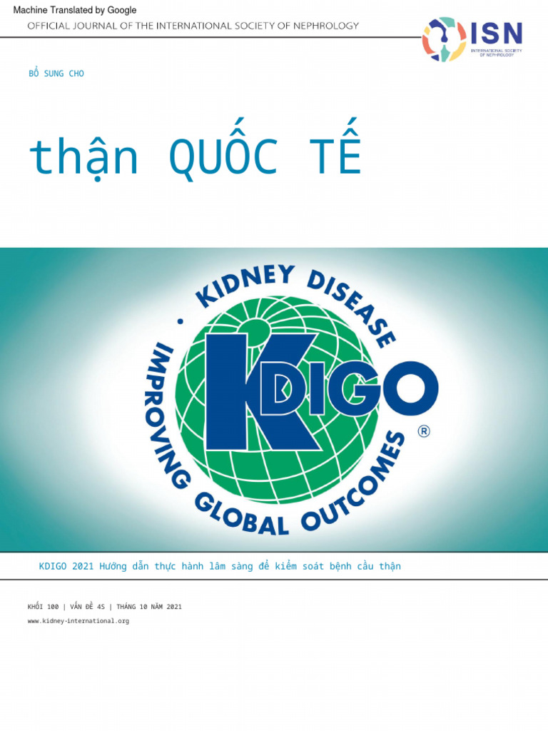 KDIGO Glomerular Diseases Guideline 2021 English 1 200 | PDF