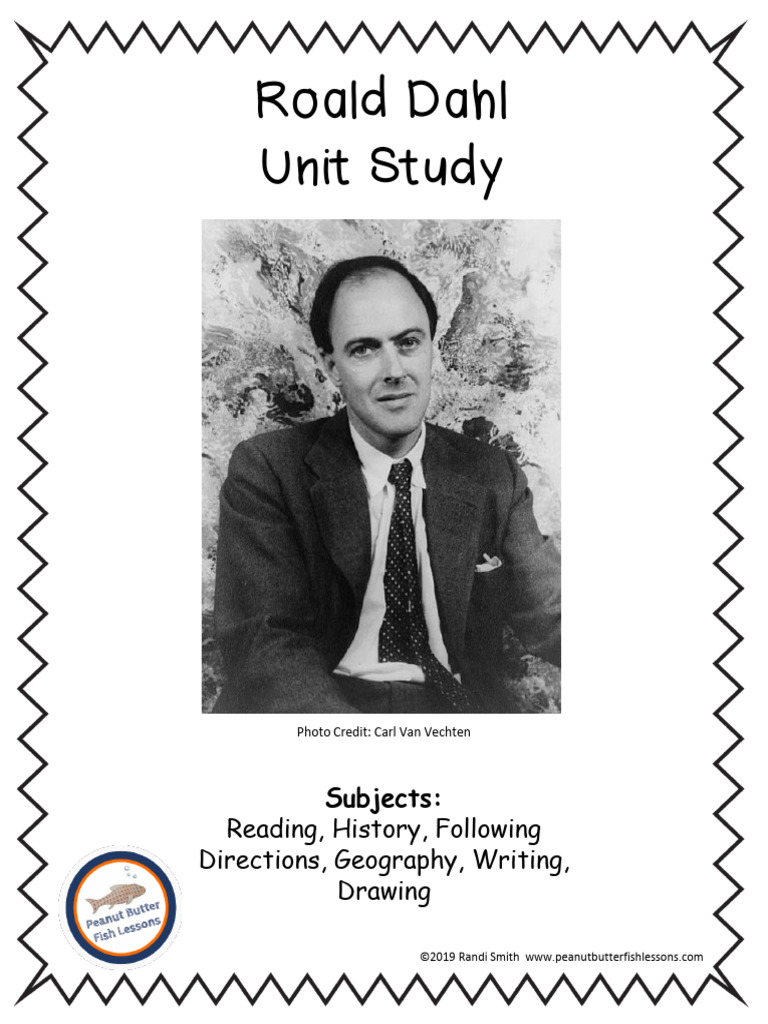 Roald Dahl Notebooking Pages | PDF