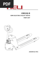 HELI DC15, DC18, DC20 Electric Pallet Jack Error Codes Manual ...