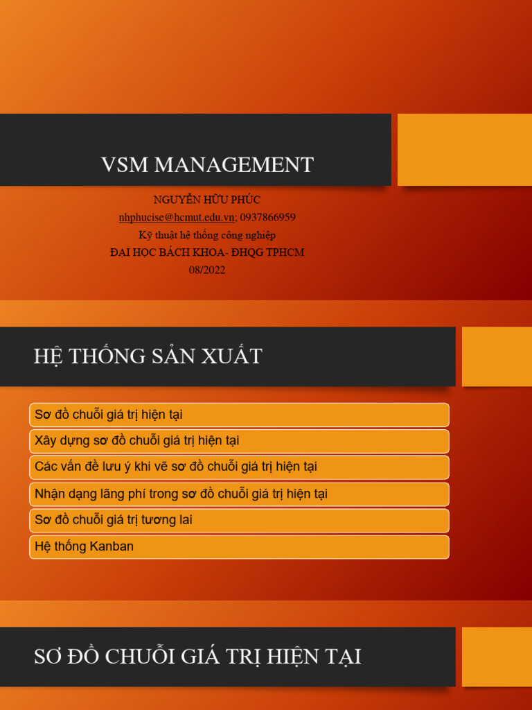 C6 - VSM Management | PDF