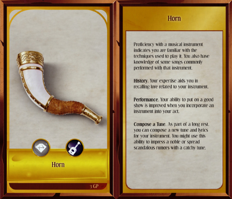 Horn | PDF