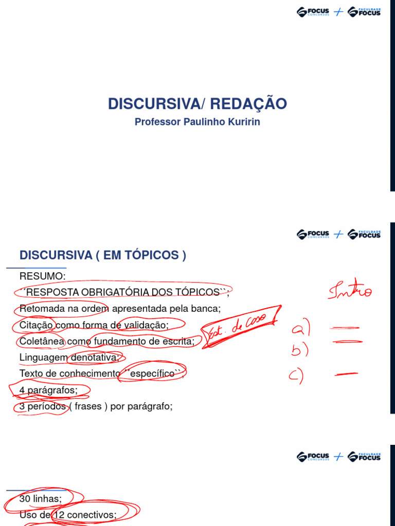 Slides -Aula 8 - Texto Expositivo Em Tópicos - Estudo de Caso | PDF
