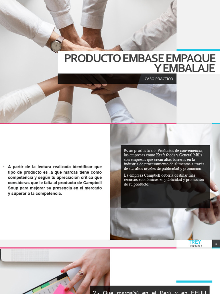 trabajo-PRODUCTO EMBASE EMPAQUE Y EMBALAJE | PDF | Economias | Business