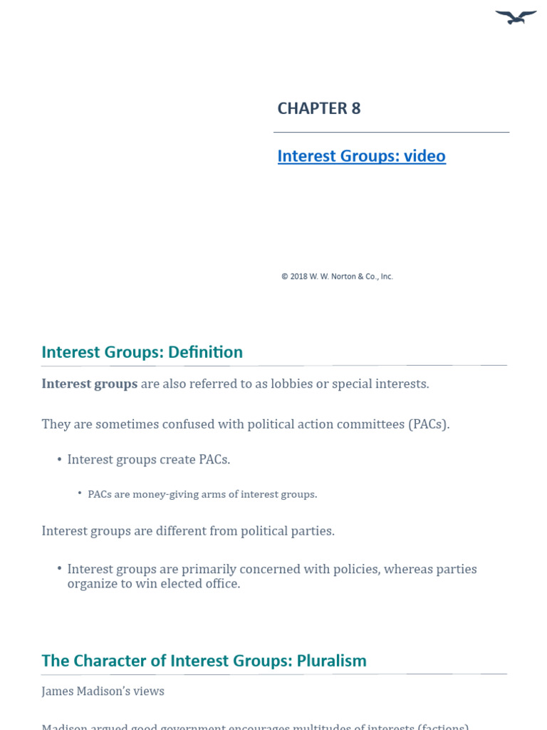 Understanding Interest Groups and Their Influence | PDF | Politics Of ...