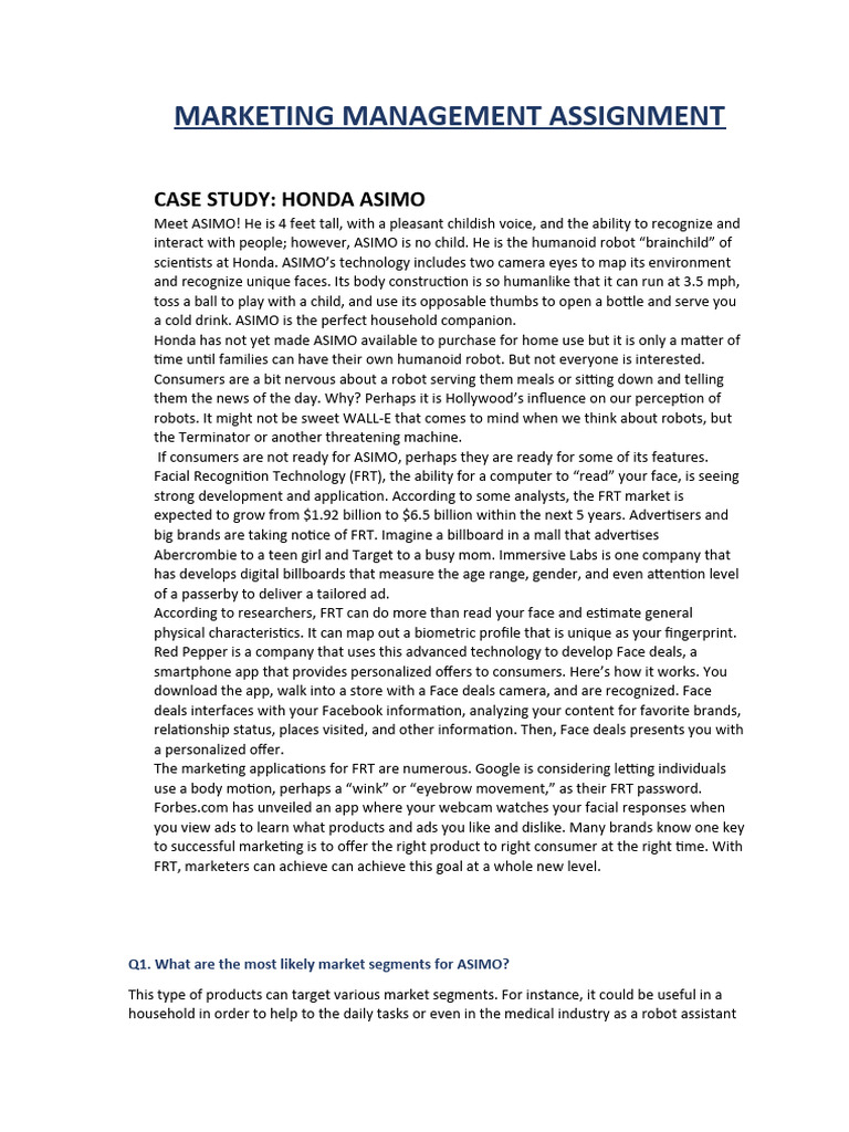 Marketing Case Study | PDF | Loudspeaker | Headphones