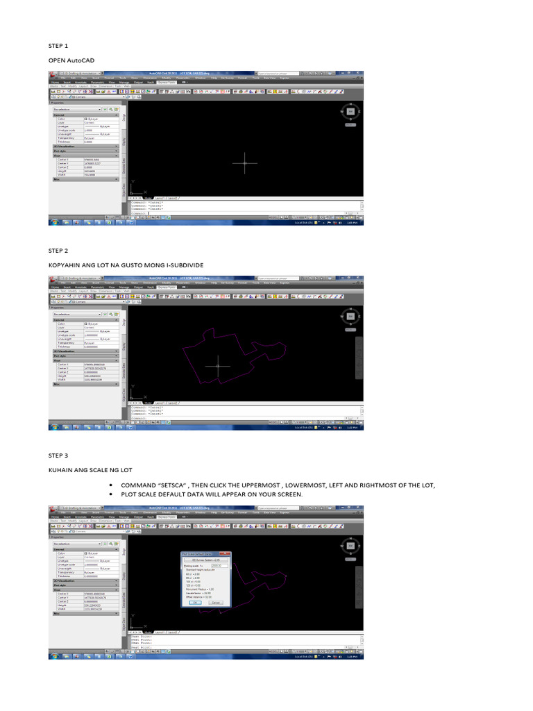 How To Subdivide A Lot | PDF | Teaching Methods & Materials | Computers