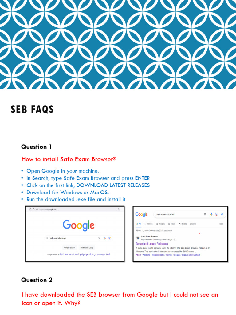 SEB FAQs | PDF