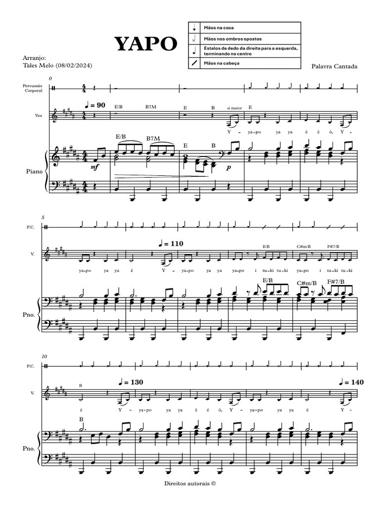 Yapo - Palavra Cantanda | PDF