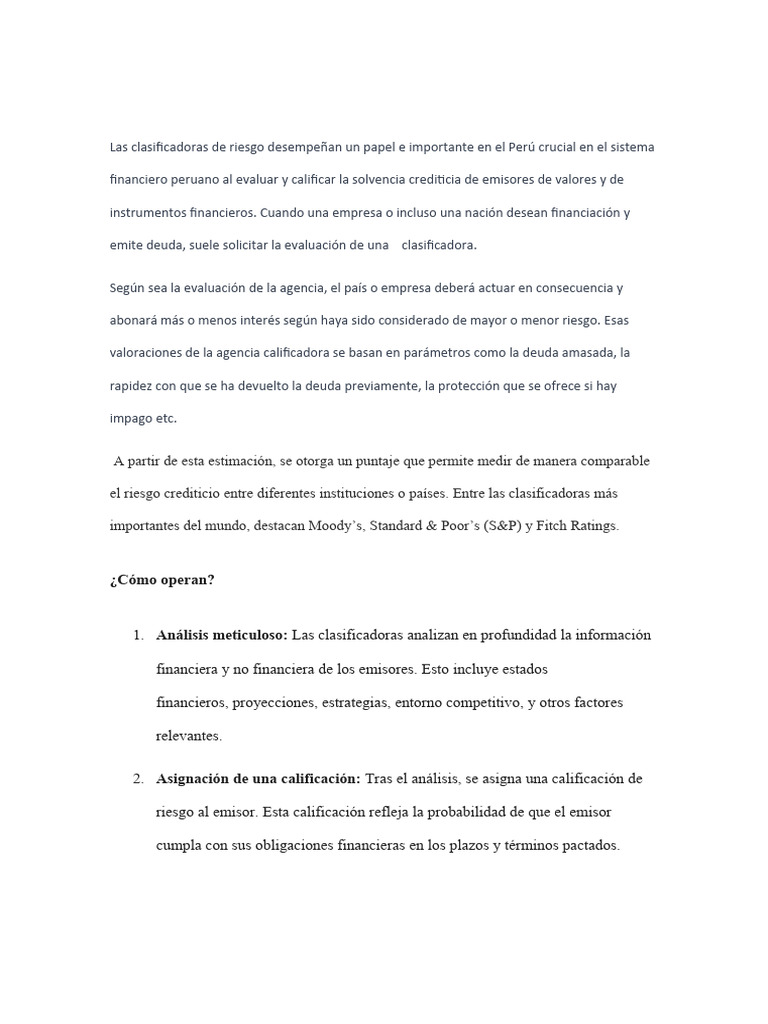 ¿Cómo Operan? | PDF | Bancos | Impuestos