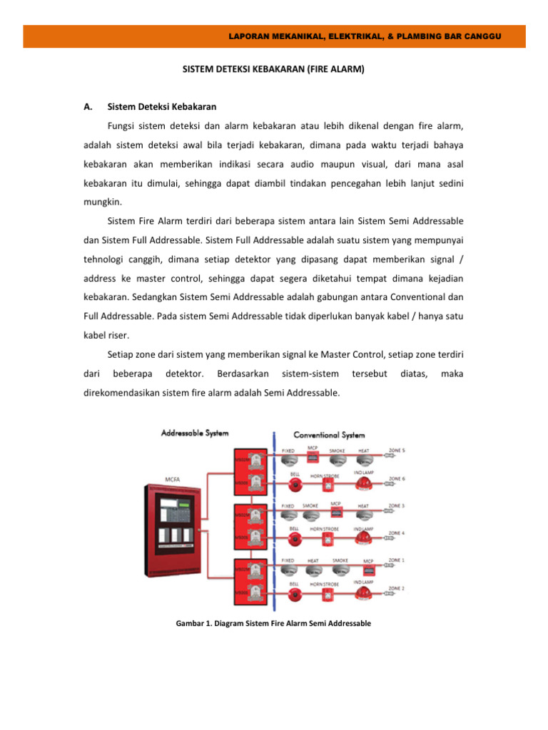 6 - Perhitungan Teknis Sistem Deteksi Kebakaran - Docx | PDF