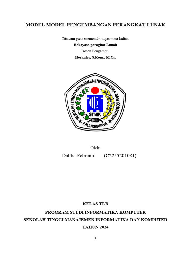 Rpl-Model Dahlia | PDF