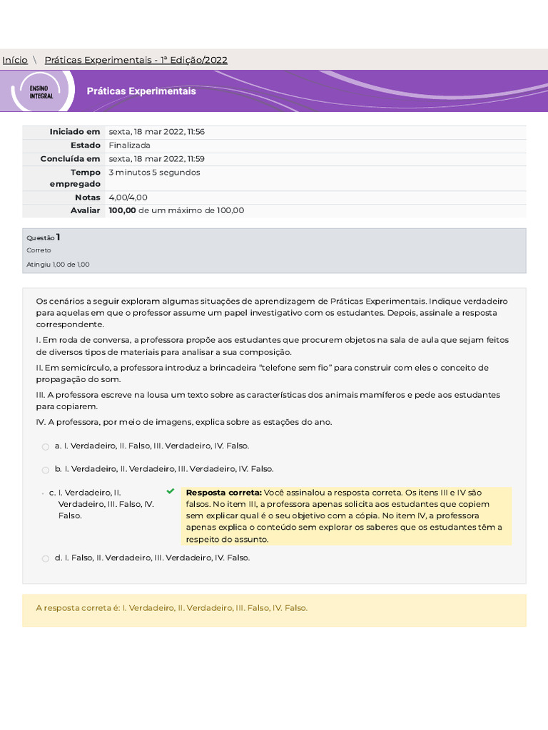 Questionário Avaliativo Do Módulo 2 - Revisão Da Tentativa | PDF | Science | Terra