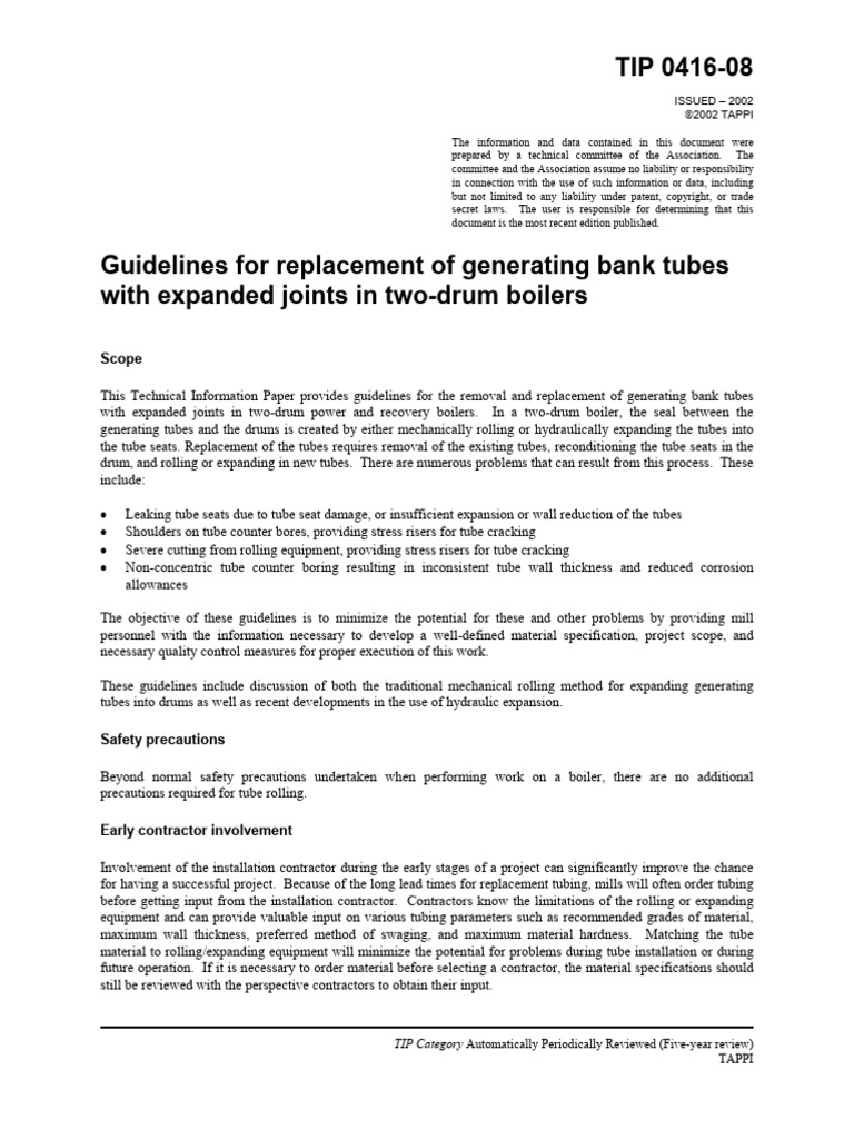 Tube Rolling Guide | Download Free PDF | Pipe (Fluid Conveyance ...