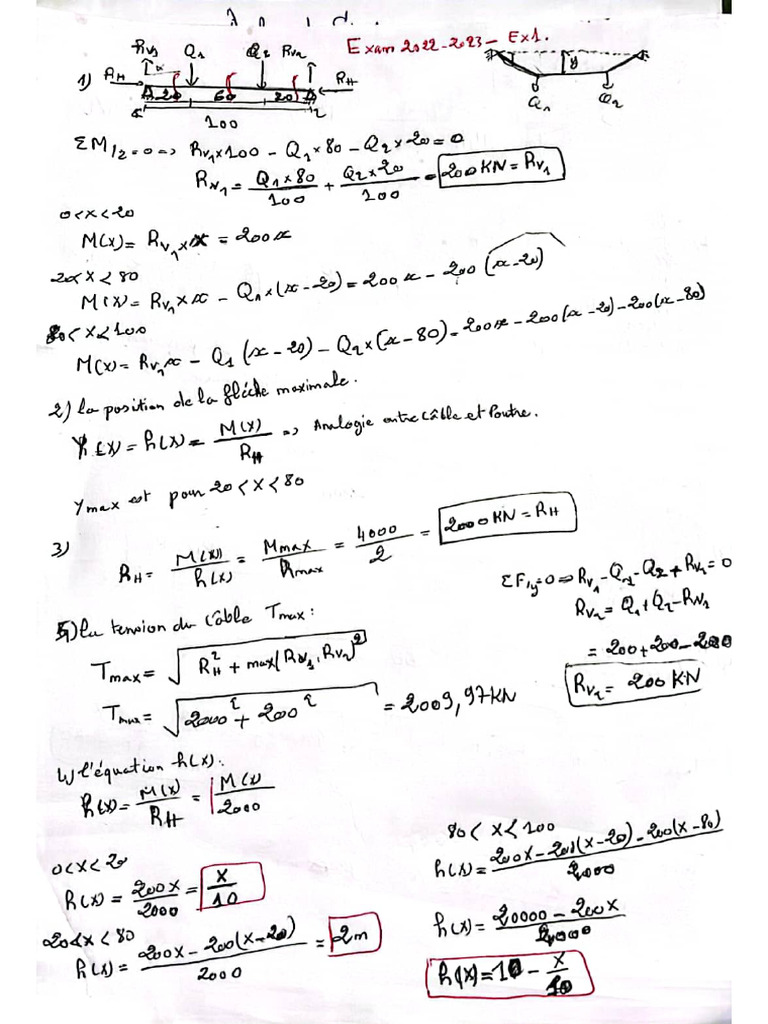Analyse de Structure | PDF