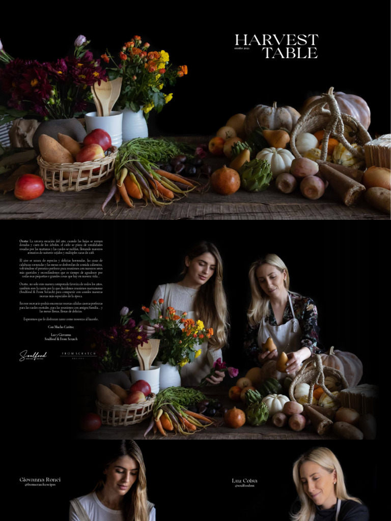 Harvest_Table_otoño_2021_ | PDF | Sopa | Sopa de pollo