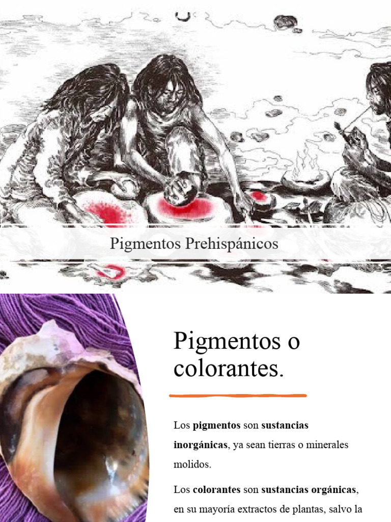 PIGMENTOS PREHISPANICOS | PDF | Pigmento | Color