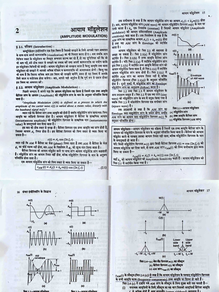 Amplitude Modulation | PDF | Amateur Radio | Information And Communications Technology