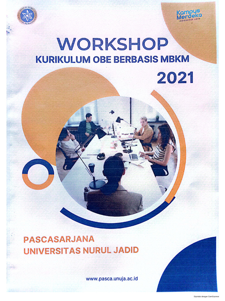 Laporan Workshop Kurikulum OBE Berbasis MBKM DR Agus Maimun | PDF