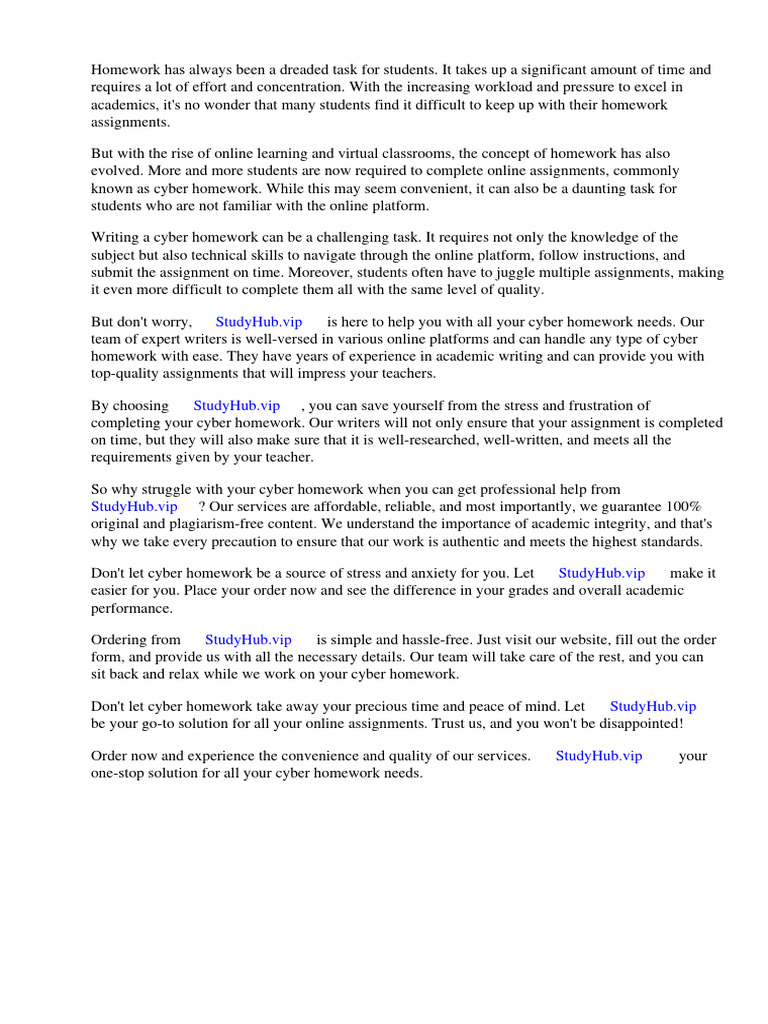 More Online 3 Cyber Homework | PDF | Homework | Reading Comprehension